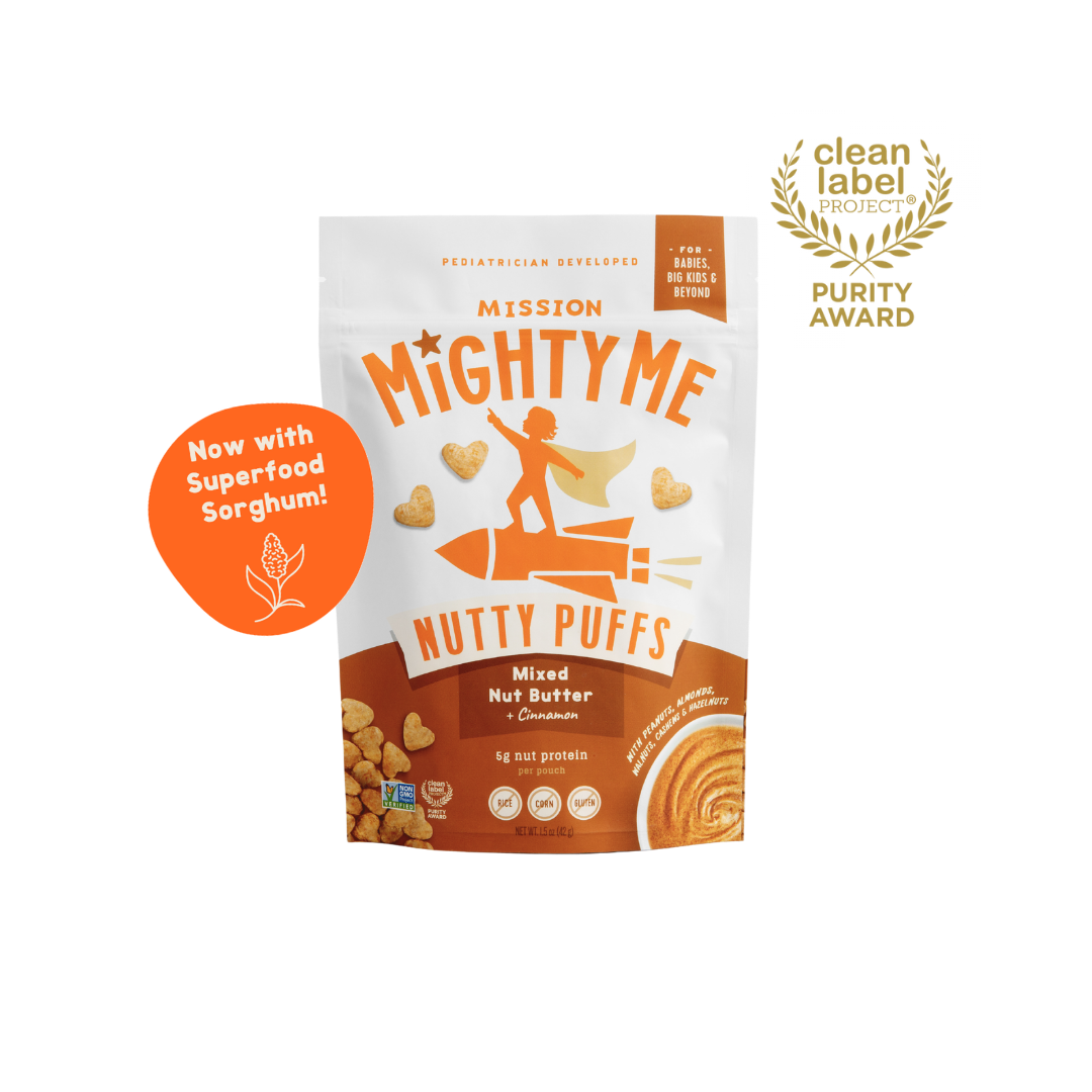 Mixed Nut Butter Puffs | Mission MightyMe